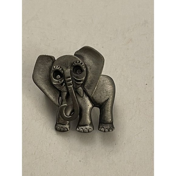 Jewelry | Vintage Silver Elephant Brooch Pin Pb39g | Poshmark